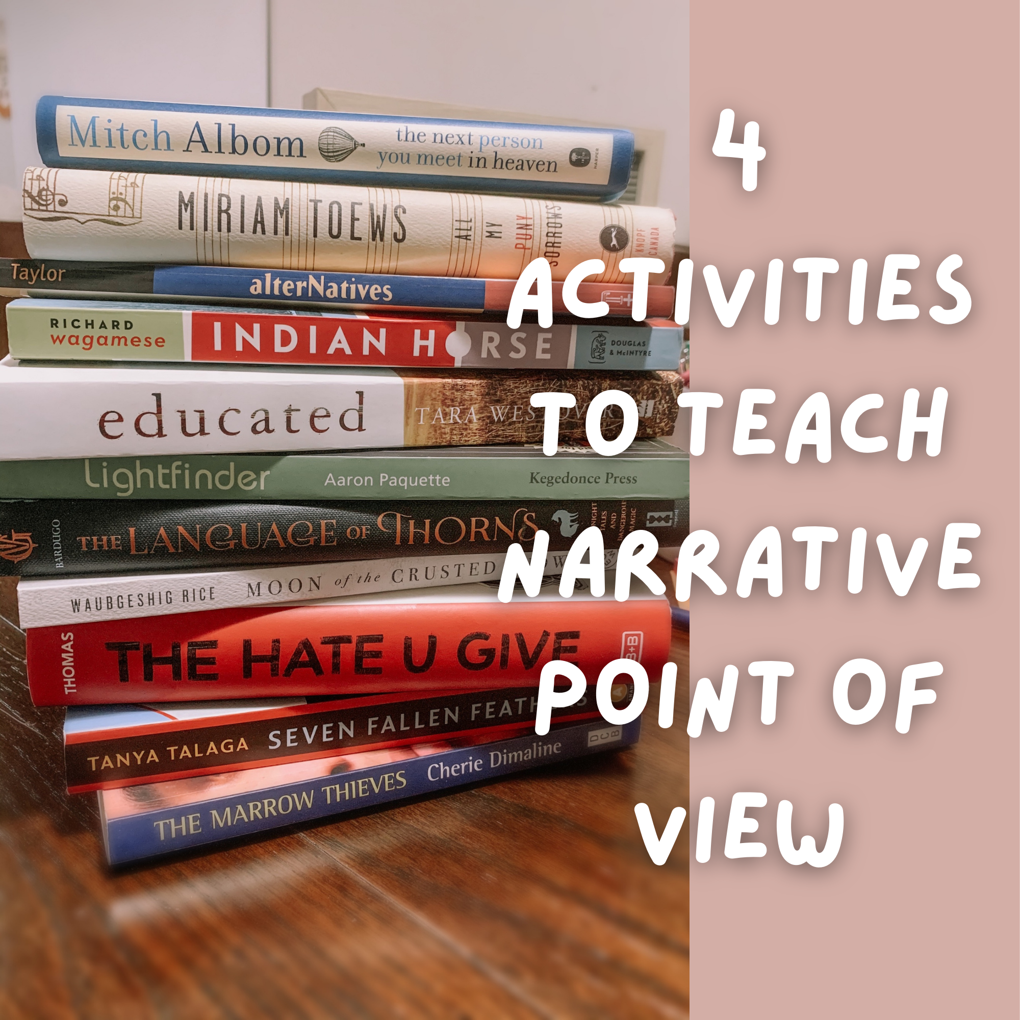 Four Activities to Teach Narrative Point of View - Mochas and Markbooks